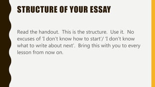 Feedback on your first analysis | PPT