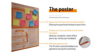 Feedback poster | PPT