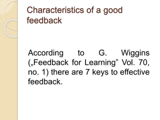 Feedback ppt | PPTX