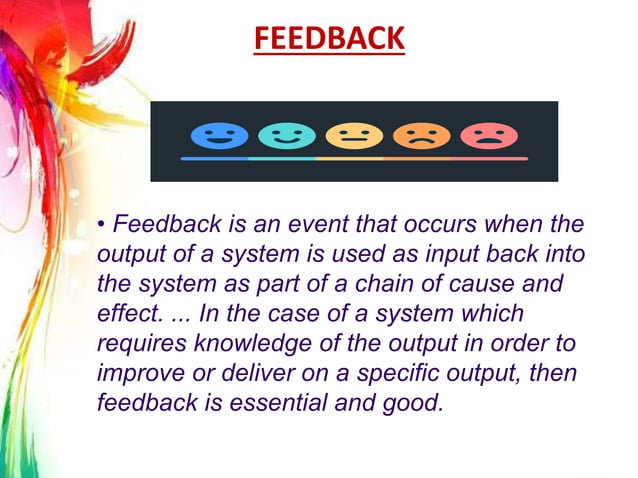 Feedback ppt | PPT