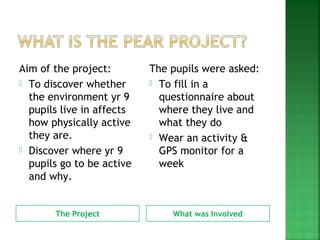 PEAR Feedback: Chew Valley School | PPT