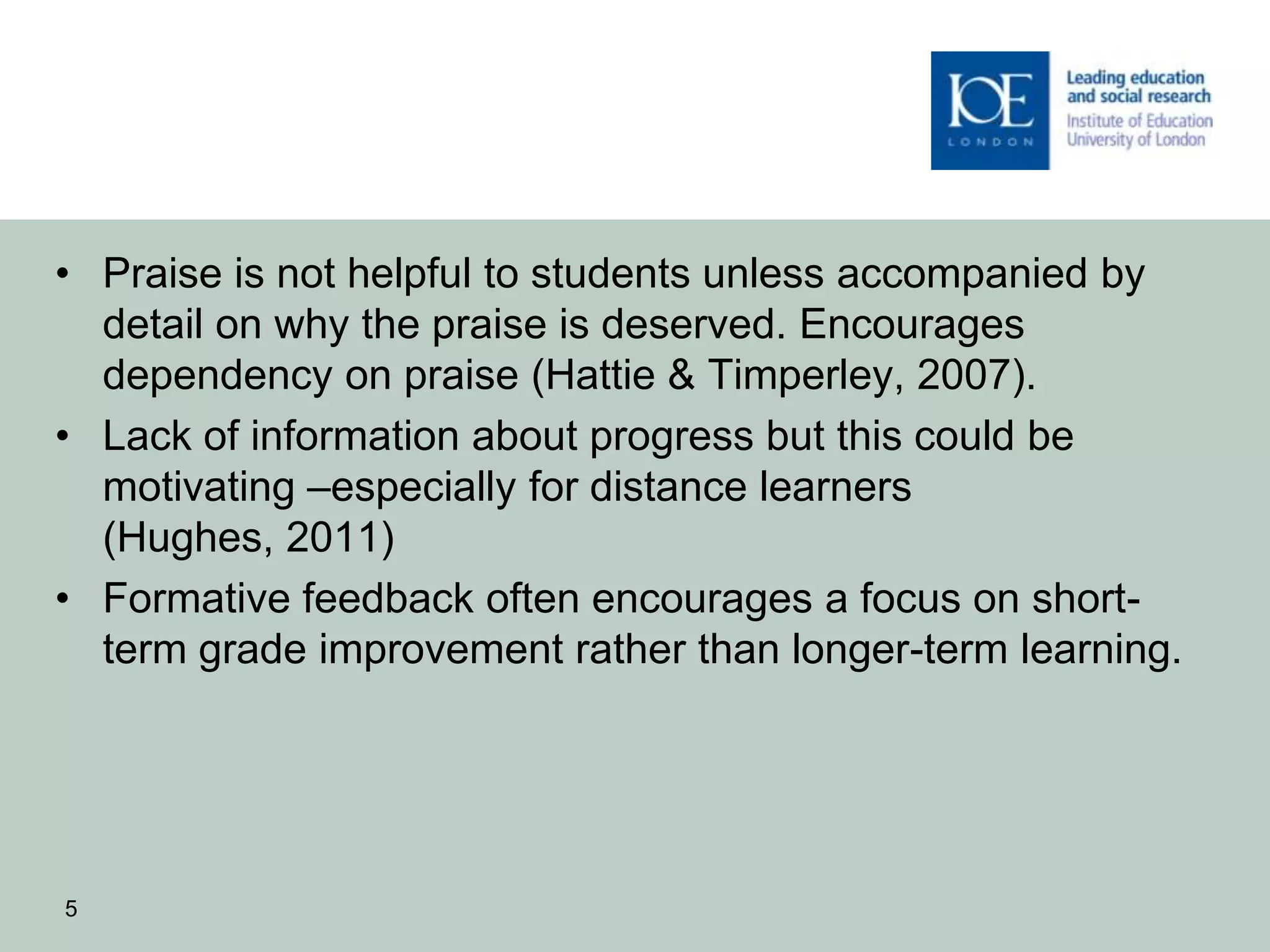 Analysing Feedback | PPSX