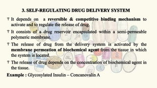 FEEDBACK REGULATED DRUG DELIVERY SYSTEM | PPTX