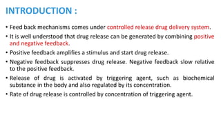 FEEDBACK REGULATED DRUG DELIVERY SYSTEM.pptx