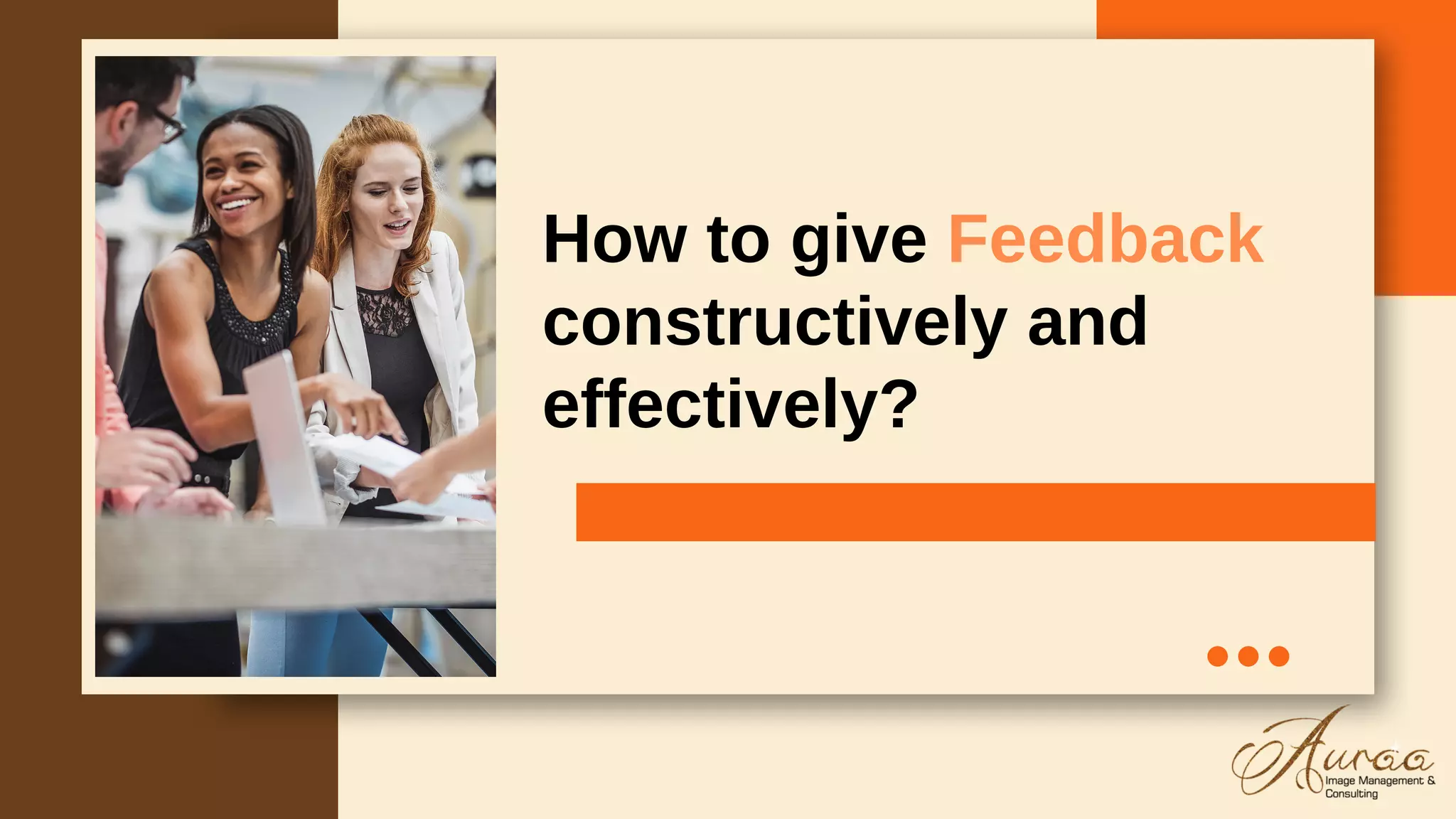How to give Feedback constructively and effectively? | PDF