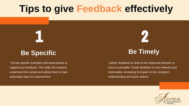 How to give Feedback constructively and effectively? | PDF | Resume ...