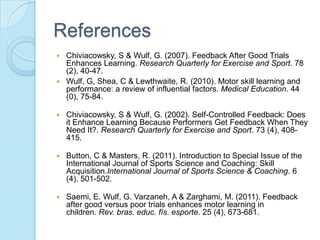 Feedback slides | PPTX