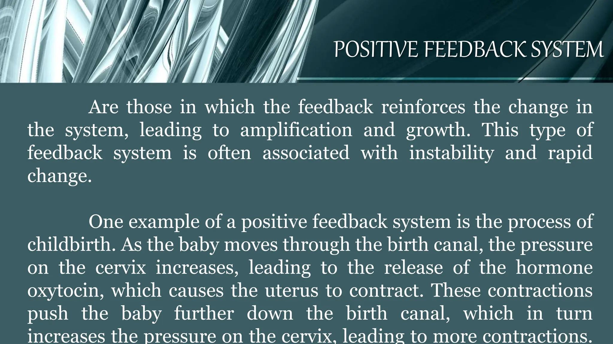 FEEDBACK SYSTEM of a closed and open loop system | PPTX