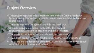 Feedback System in PHP (Mini Project).pptx