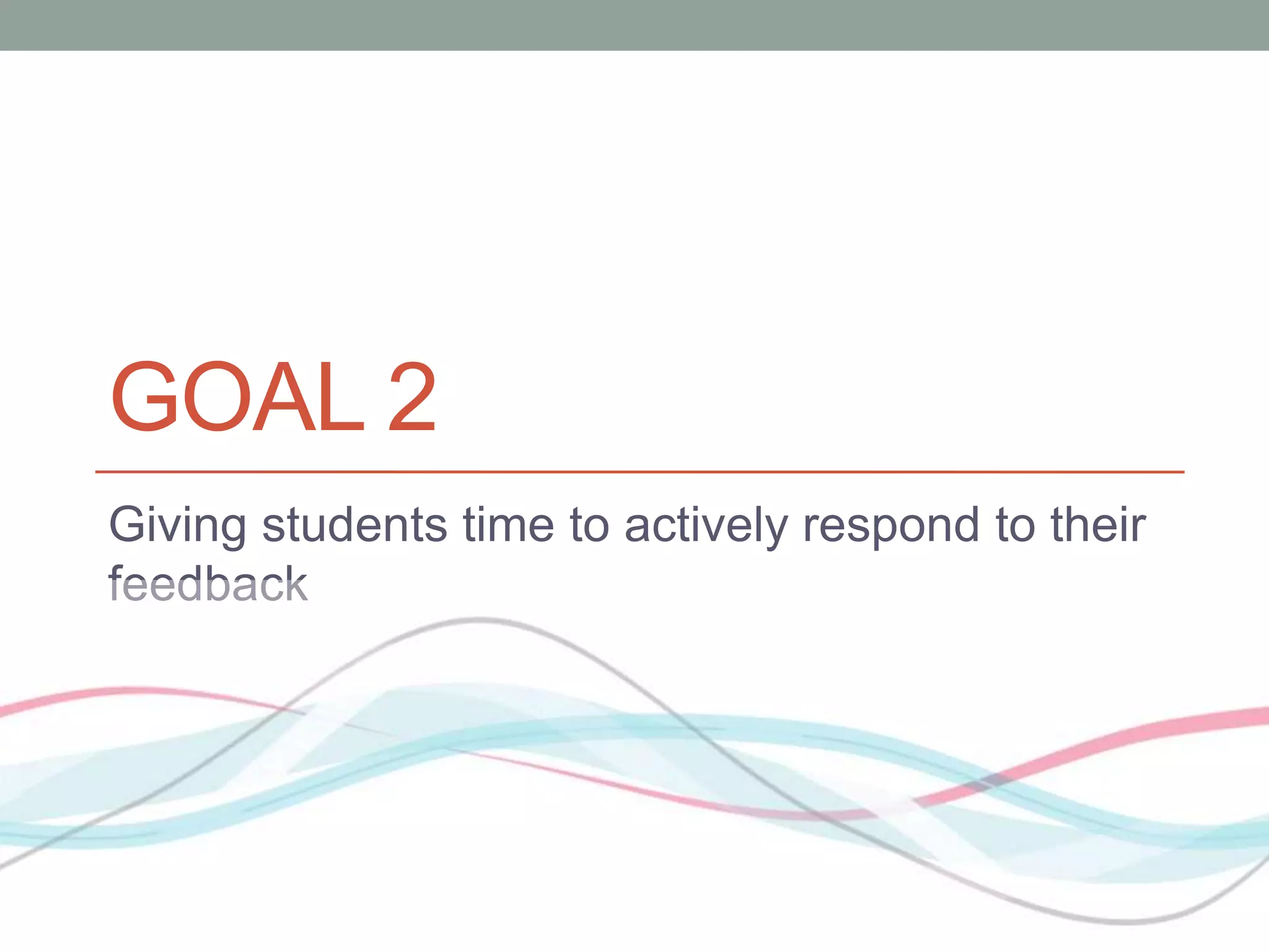 Feedback that moves learning forward | PPTX