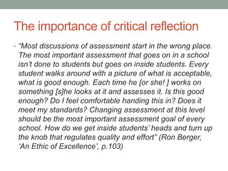 Feedback that moves learning forward | PPTX | Educational Assessment ...