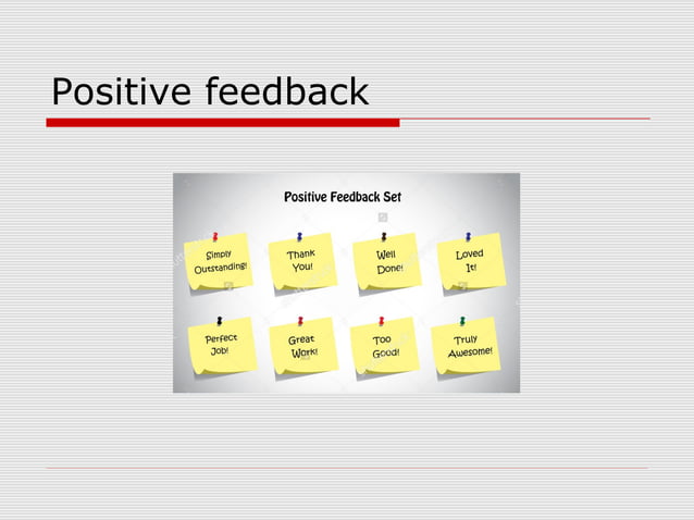 Feedback types of feedback | PPT