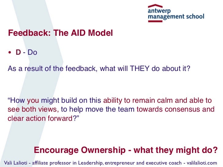 Effective Feedback by Vali Lalioti