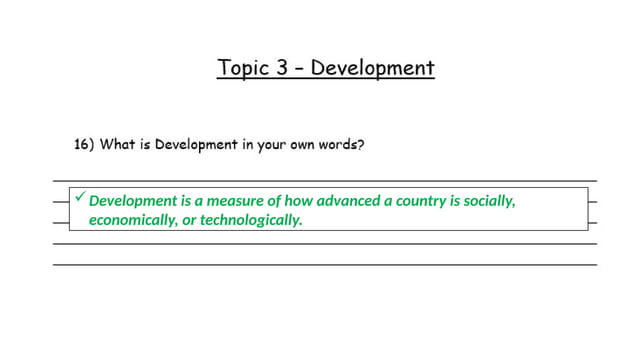 Feedback year 7 Geography Revision Booklet.pptx