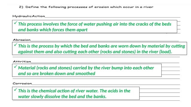 Feedback year 7 Geography Revision Booklet.pptx