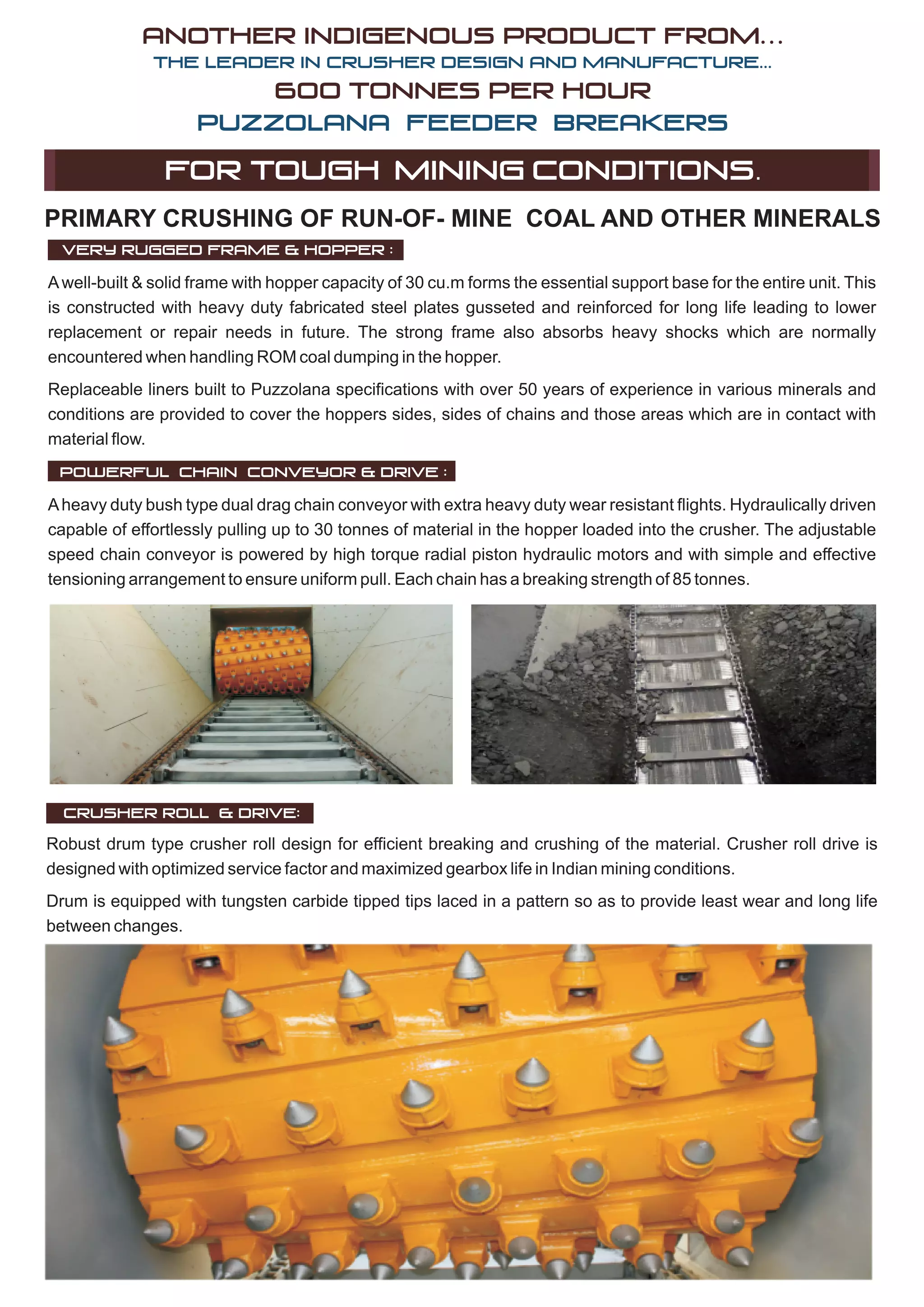 Feeder breaker and secondary sizer | PDF