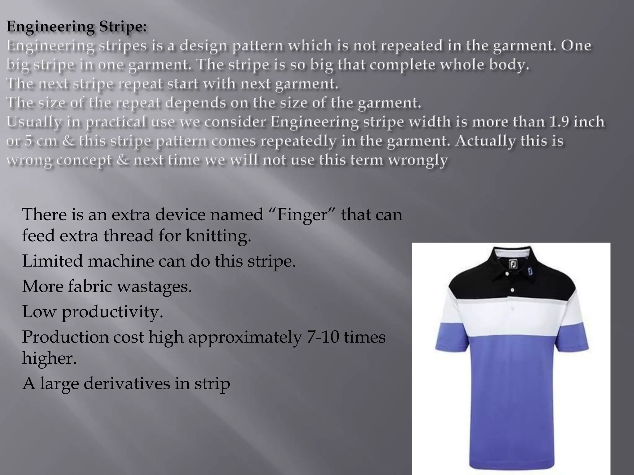 Feeder stripe, Engineering stripe and Auto stripe mechanism | PDF
