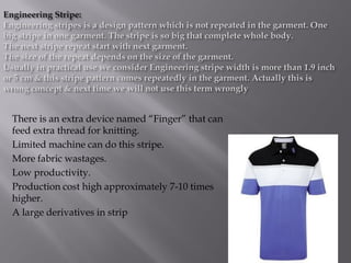 Feeder stripe, Engineering stripe and Auto stripe mechanism | PDF