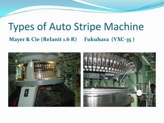 Feeder stripe, Engineering stripe and Auto stripe mechanism | PDF