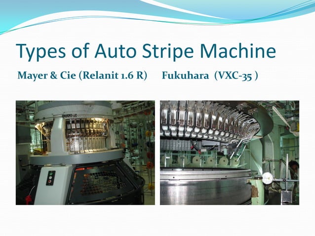 Feeder stripe, Engineering stripe and Auto stripe mechanism | PDF