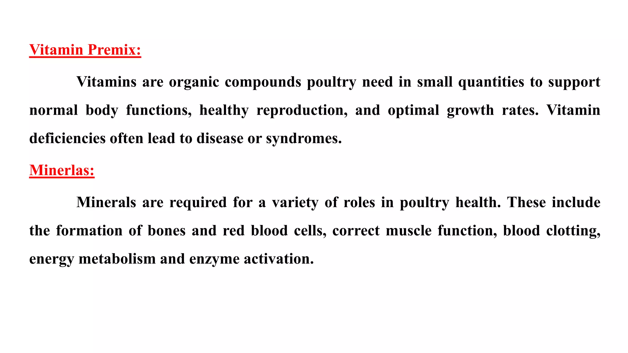 Poultry Feed formulation | PPT