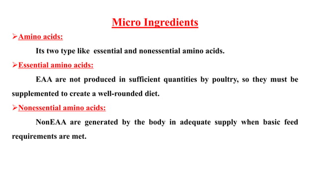 Poultry Feed formulation | PPT | Pet Supplies | Pets