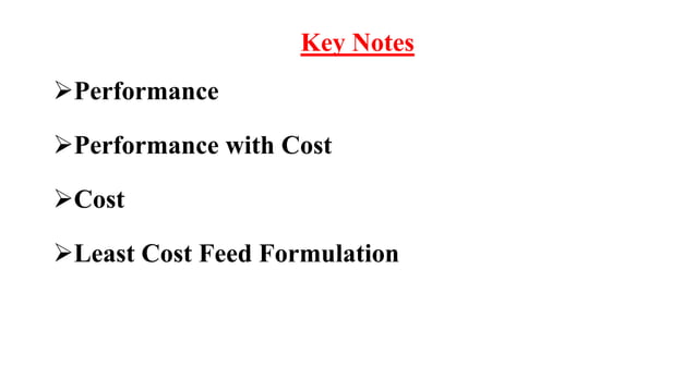 Poultry Feed formulation | PPT | Pet Supplies | Pets