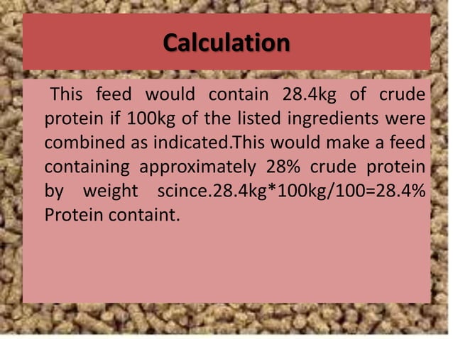 Feed formulation strategies and methods ja | PPTX | Fish and Aquariums ...