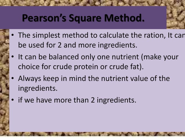 Feed formulation strategies and methods ja | PPTX | Fish and Aquariums ...