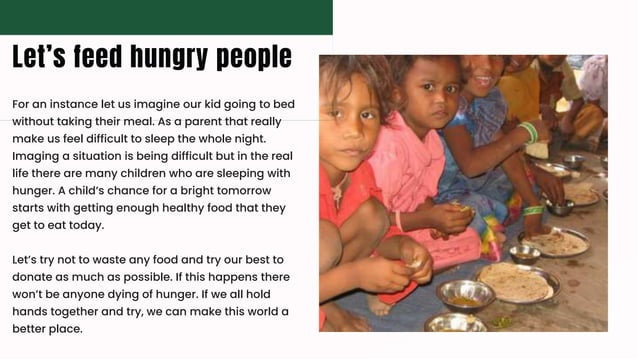 Feed Hungry People Pptx