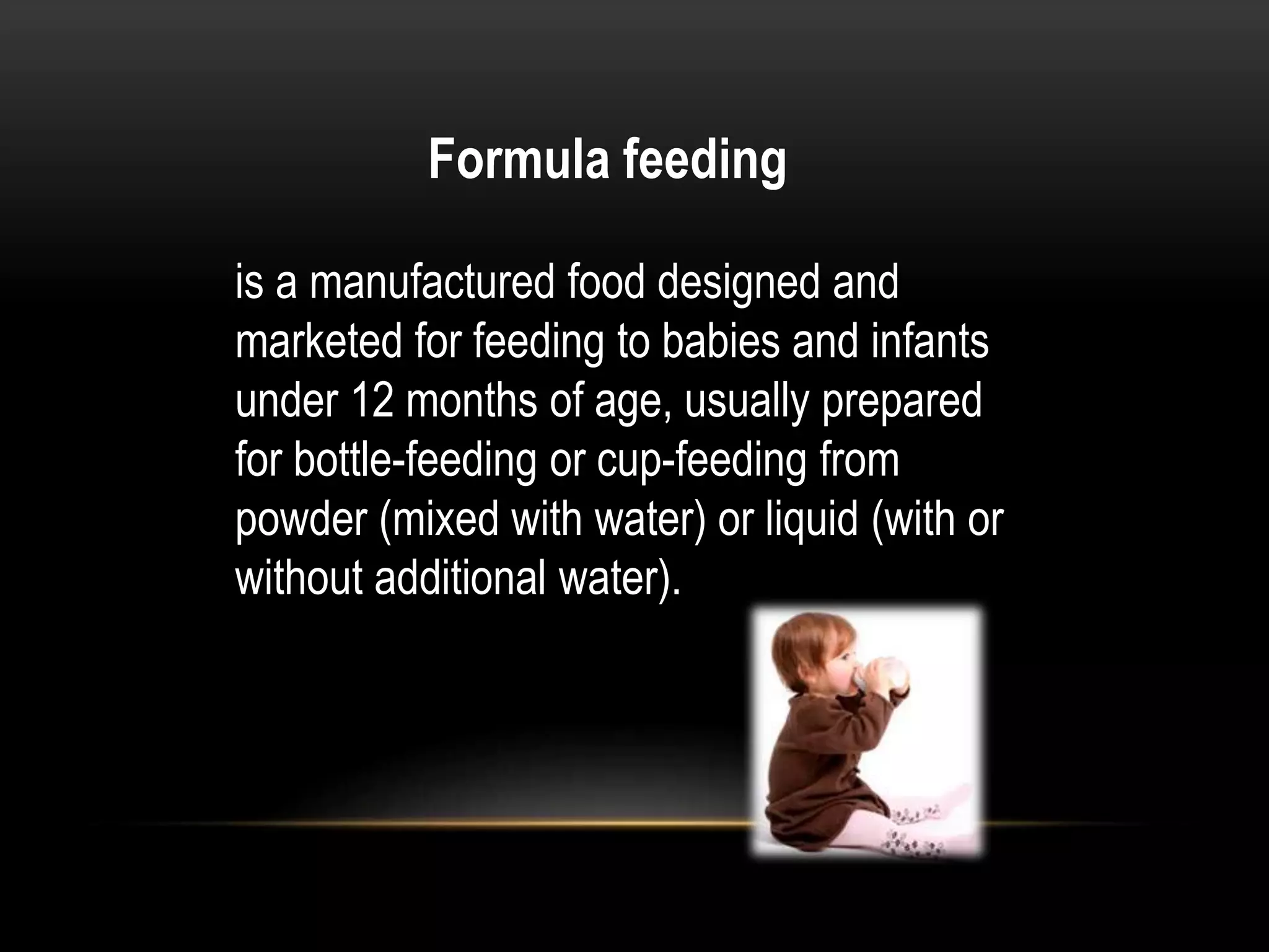 Feeding Methods and Formula | PPTX