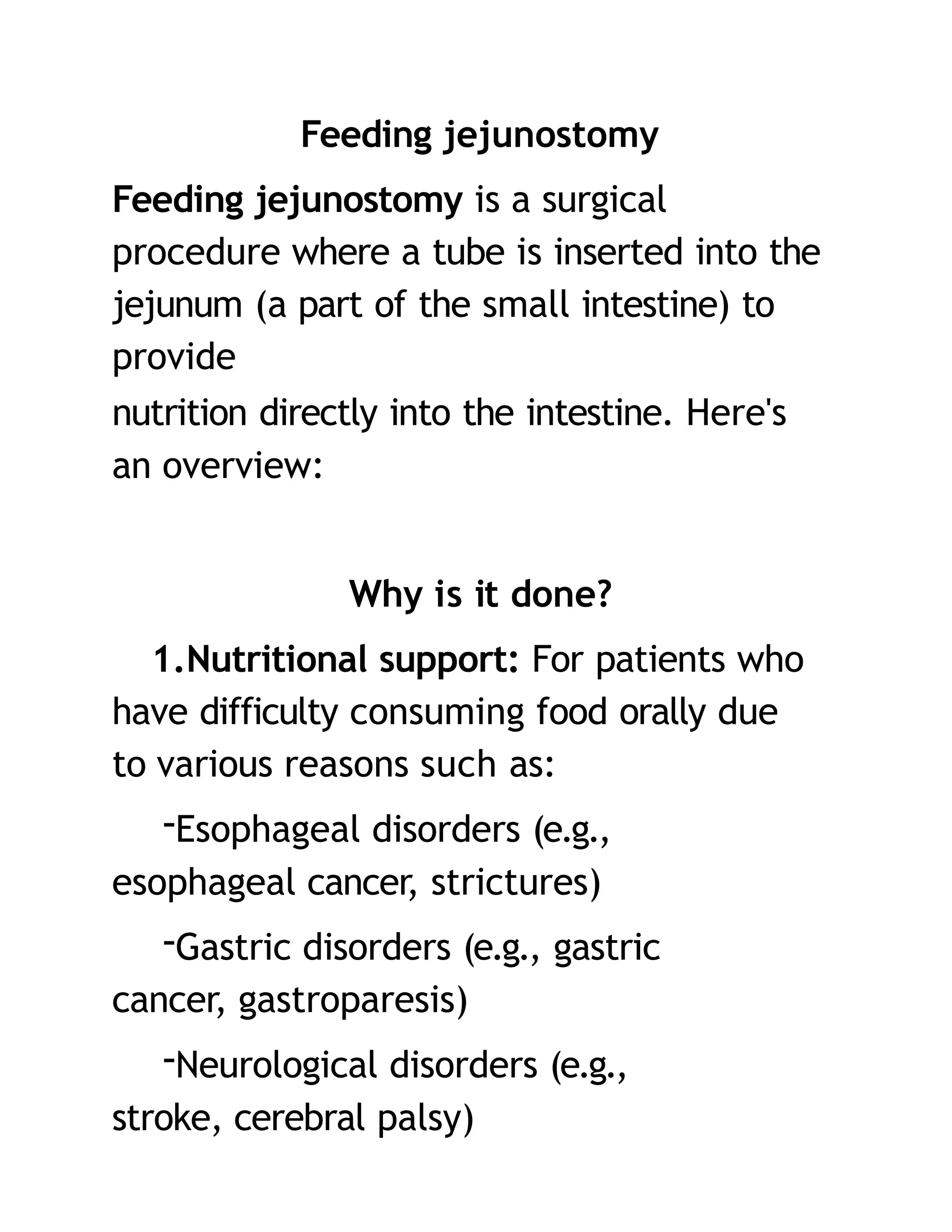 Feeding jejunostomy surgical process.pptx