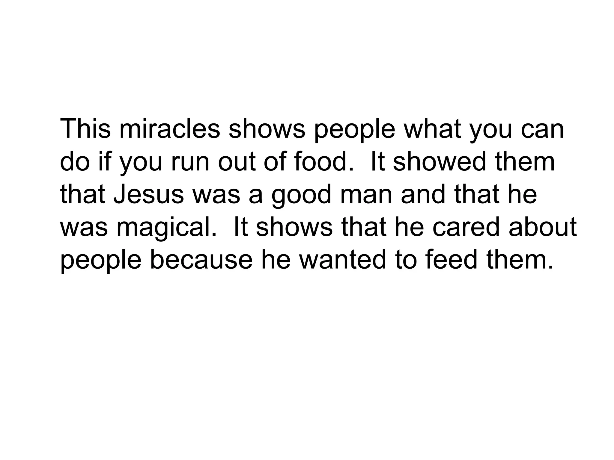 Feeding The 5000 | PPT