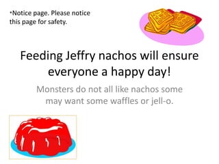 Feeding The Monster | PPT