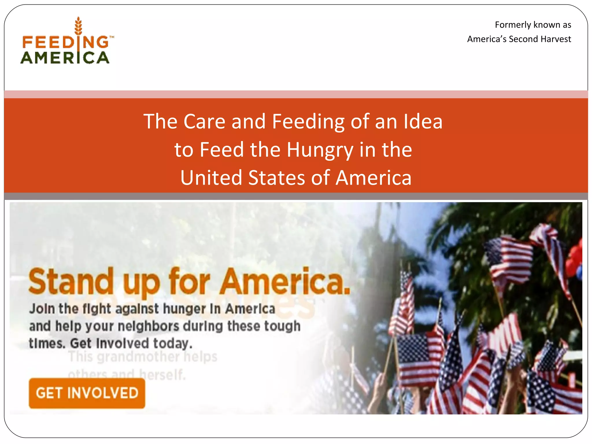 Feeding America Ppt4 Service Orgs | PPT
