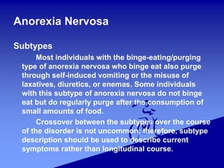 Feeding and eating disorder - dsm V | PPT