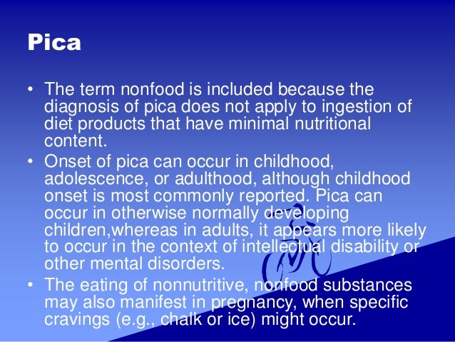 Feeding and eating disorder - dsm V