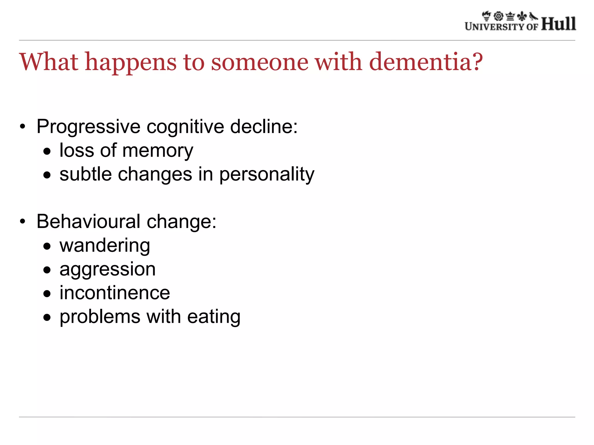 Feeding and nutrition in the older patient with dementia | PPTX