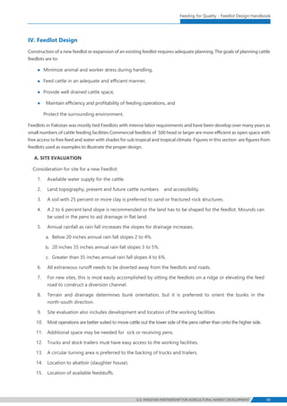 Feeding for quality feedlot handbook for pakistan | PDF