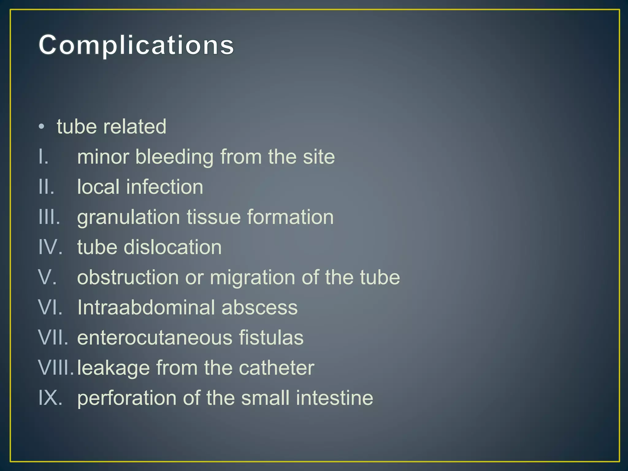 Feeding jejunostomy | PPTX