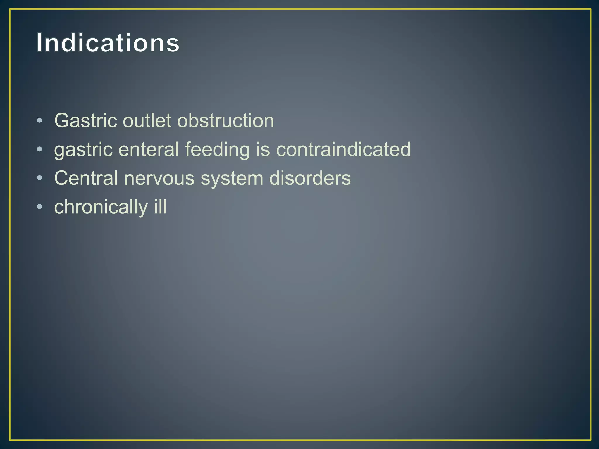 Feeding jejunostomy | PPTX