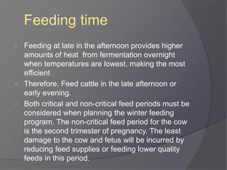 Feeding livestock and poultry under climate change | PPT