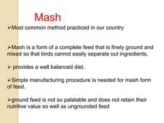 Feeding management | PPTX