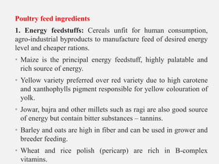 Feeding Management of Poultry.pdf detailed | PDF