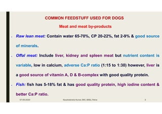 Feeding of dog and cat part 2 | PDF