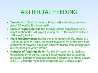 feeding of infants Breastfeeding and artificial feeding.ppt