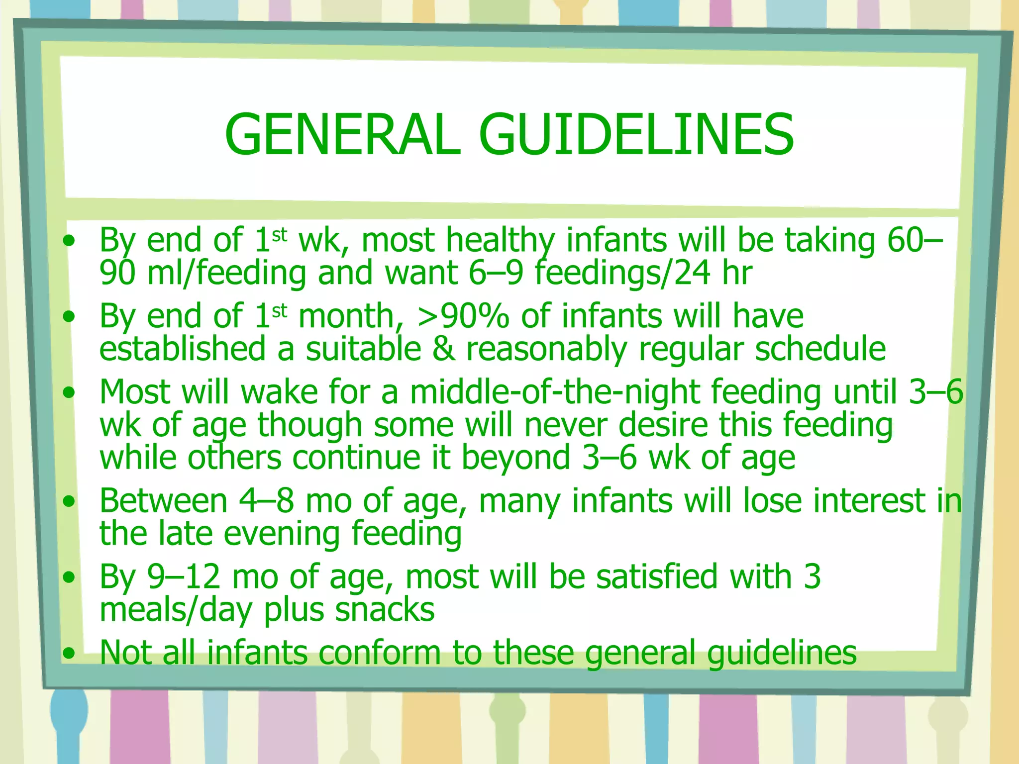 Feeding Of Infants And Children | PPT
