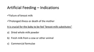 Feeding of infants and baby friends hospital initiative | PPT