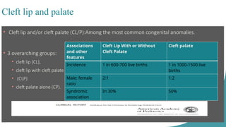 Feeding in Cleft lip,cleft palate and cranio facial abnormalities | PPTX
