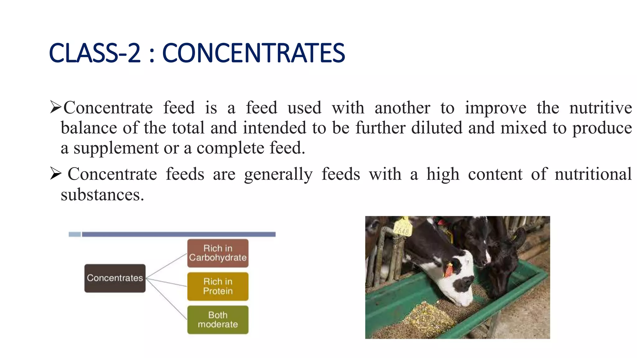 Feed ingredients used for animal feed (ruminants) | PPTX
